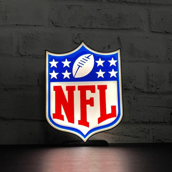 NFL Led LightBox Sign Lamp Football Room Decoration – FYLZGO Signs