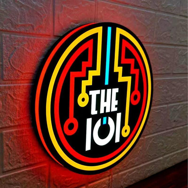 Custom LED Lightbox Sign Wall Art Decoration for Teens Gaming Room 3D ...