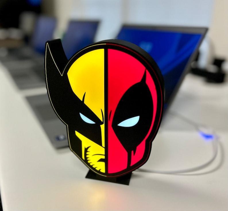 Deadpool 3 Wolverine/Deadpool Light – FYLZGO Signs
