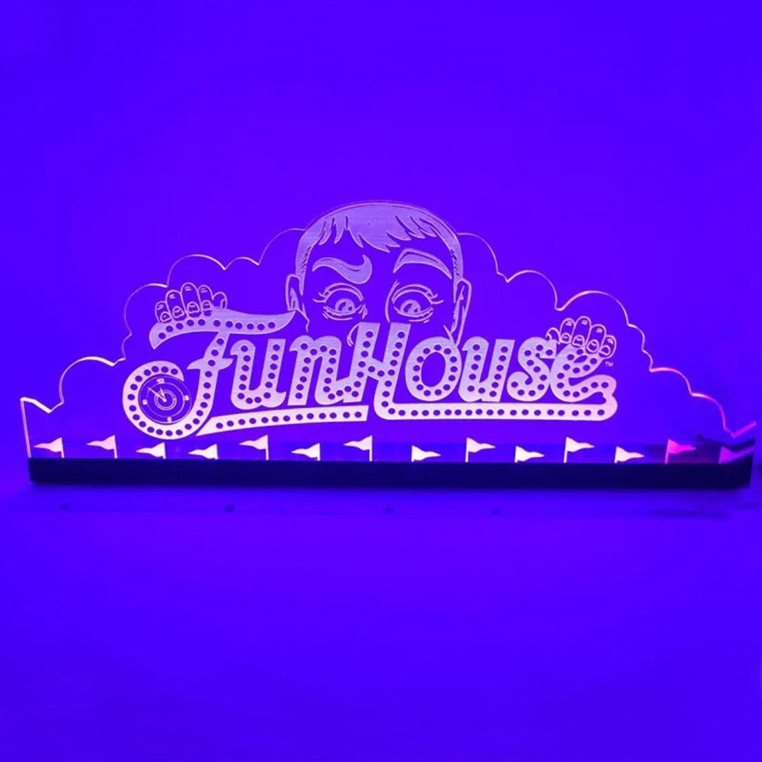 Funhouse Acrylic RGB LED Topper, for Pinball Machine, Pinball Topper ...