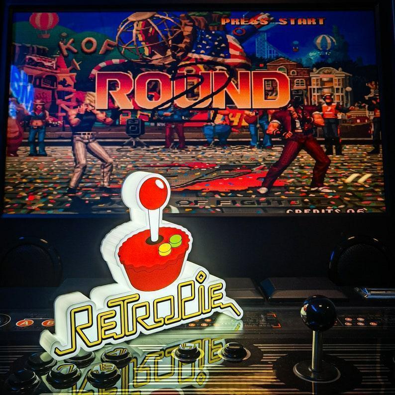 Retropie Arcade Sign for Arcade Cabinet and Gaming Room Decor | Look ...