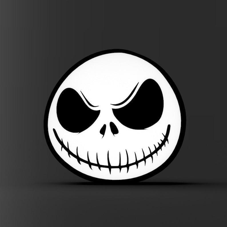 The Nightmare Before Christmas Jack Skellington Lightbox – FYLZGO Signs