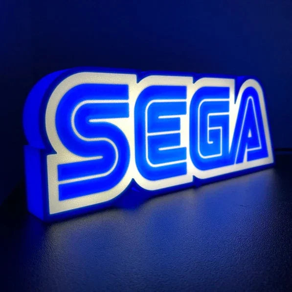 Sega 3d Printed Led Sign – FYLZGO Signs