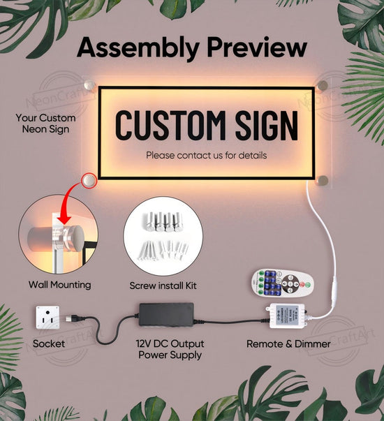Custom Acrylic Business Logo Sign,Custom Light up Sign,3D Round Busin ...