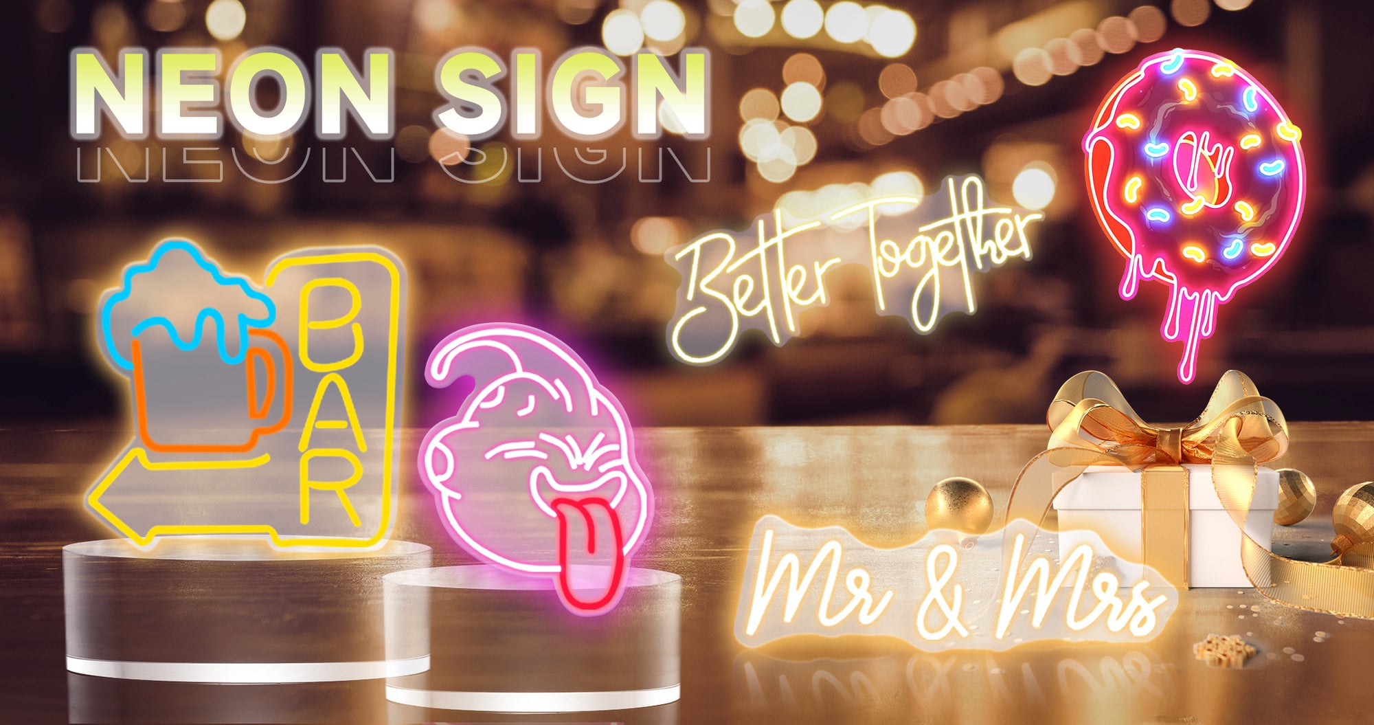 LED Signs for Sale| FYLZGO Signs Custom LED Neon Signs, 3D Lightbox