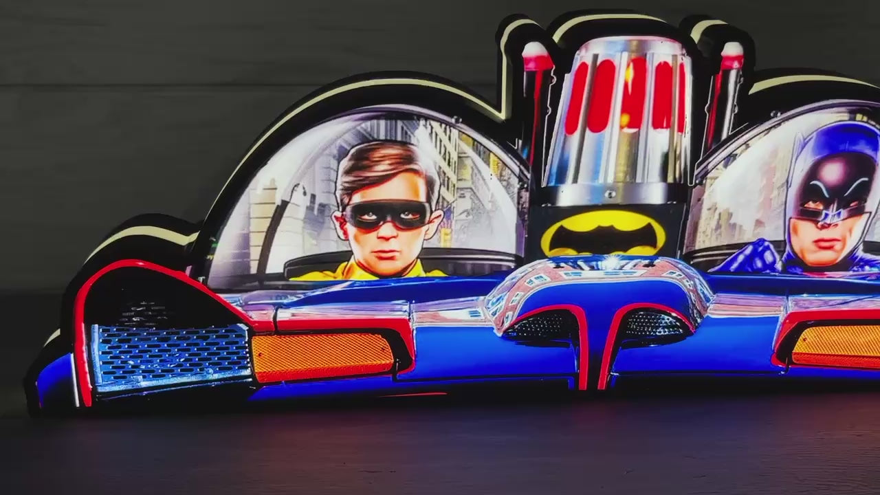 Super Hero Pinball Topper, Batman 3D Lightbox, Arcade Pinball Machine ...