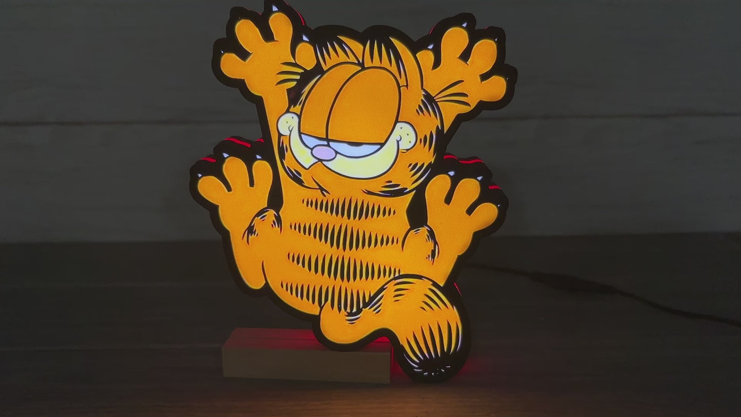 LED Lightbox Sign LED Lamp LED Logo Garfield – FYLZGO