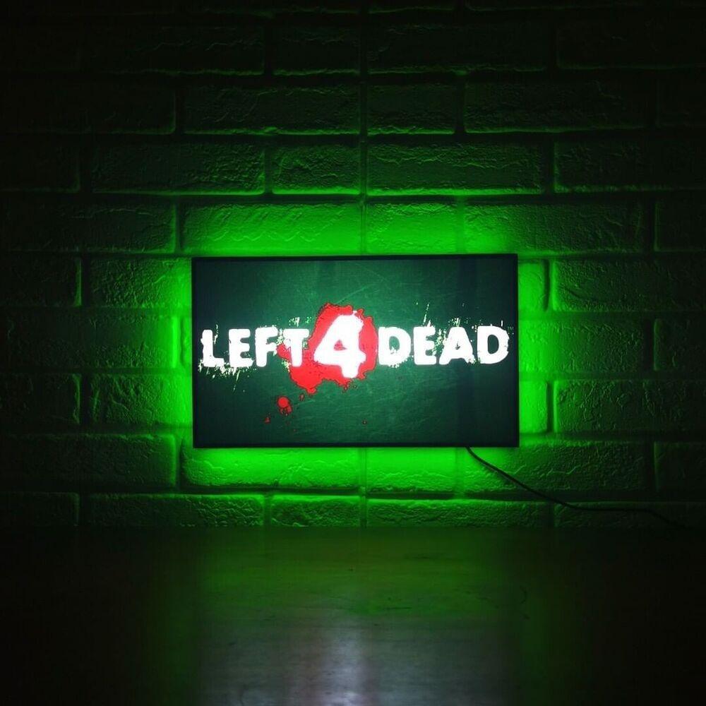 Left 4 Dead LED Light Dimmable and USB Powered Game Room Decor, Man Ca ...