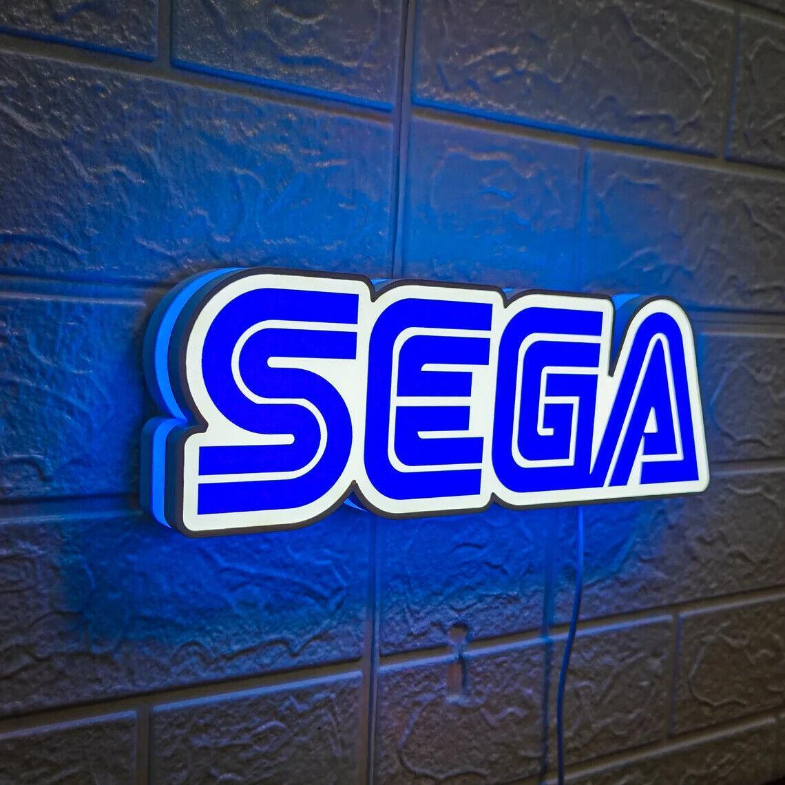 Sega Game Room Decoration Logo Sega CD, Sega Genesis, Sega Saturn and ...