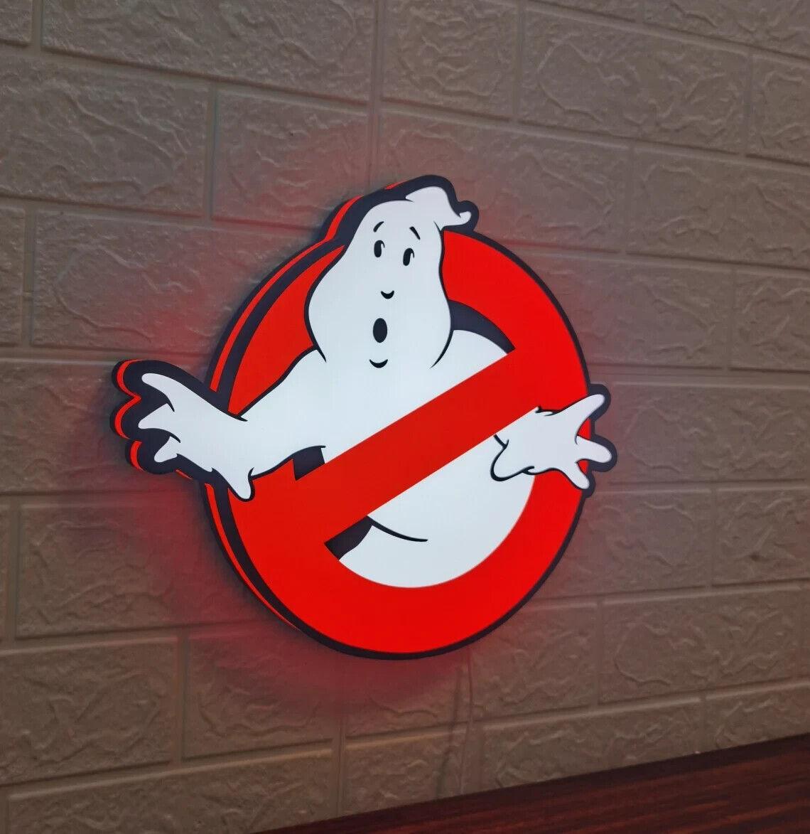 Ghostbusters Logo Light Box USB Powered with Dimming Control Perfect D ...