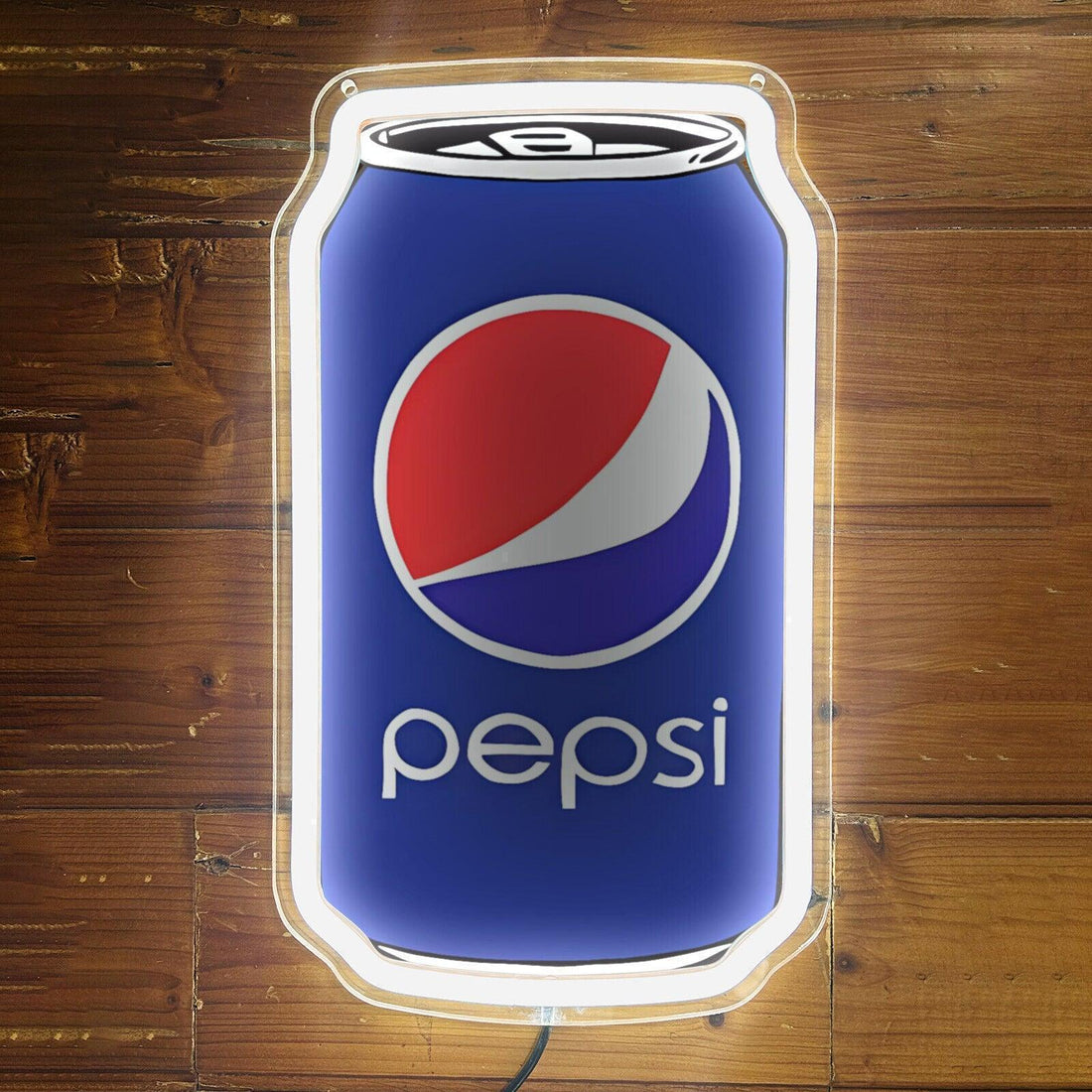 Pepsi Soda Drink Can Party Store Poster Light Neon Sign Wall Decor LED ...