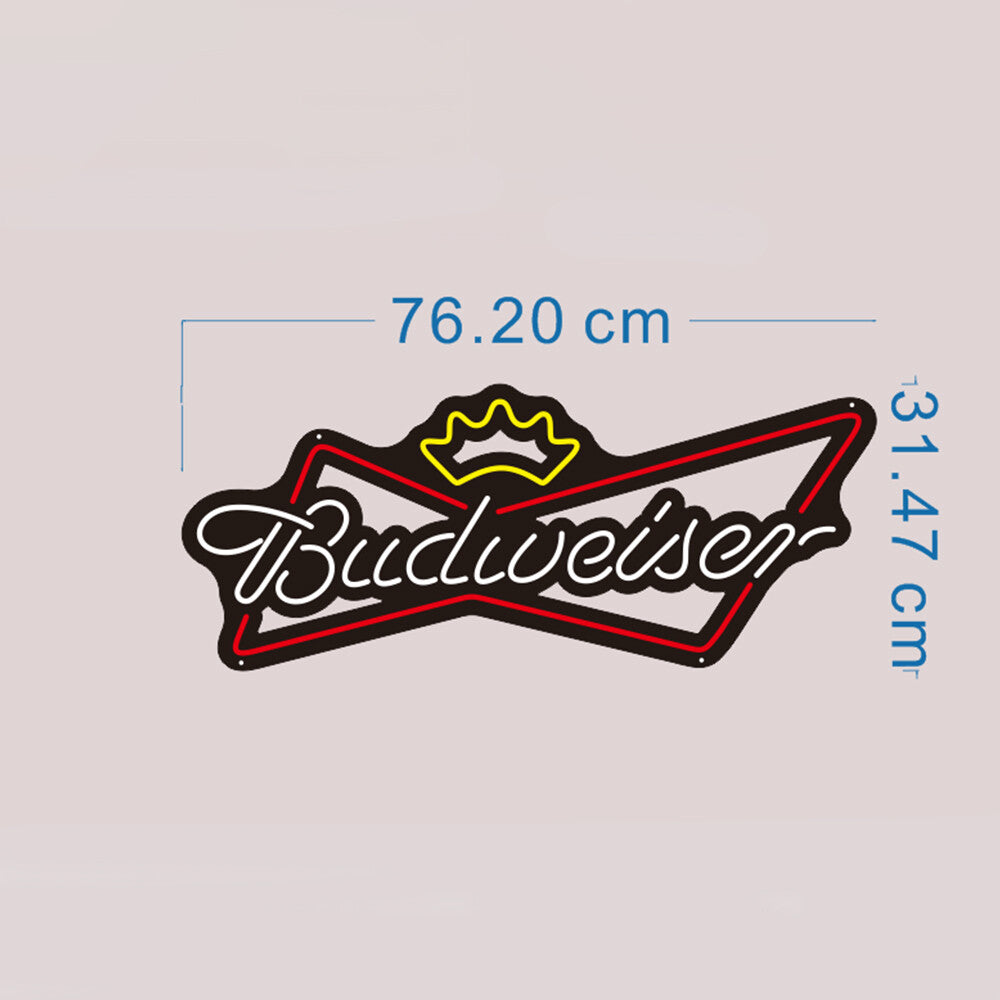 Budweiser Neon Light Sign Bar Pub Club Led Light Sign LED Budweiser N ...