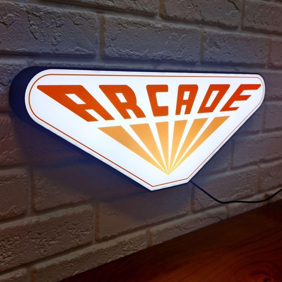 Palace Arcade Stranger Things 3D Printed LED Lightbox Sign Decor fan c ...