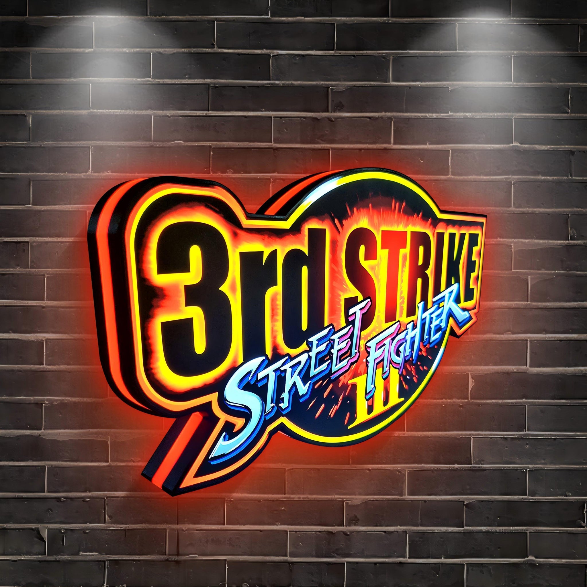Custom LED Lightbox Street Fighter 3 Third Strike – FYLZGO Signs