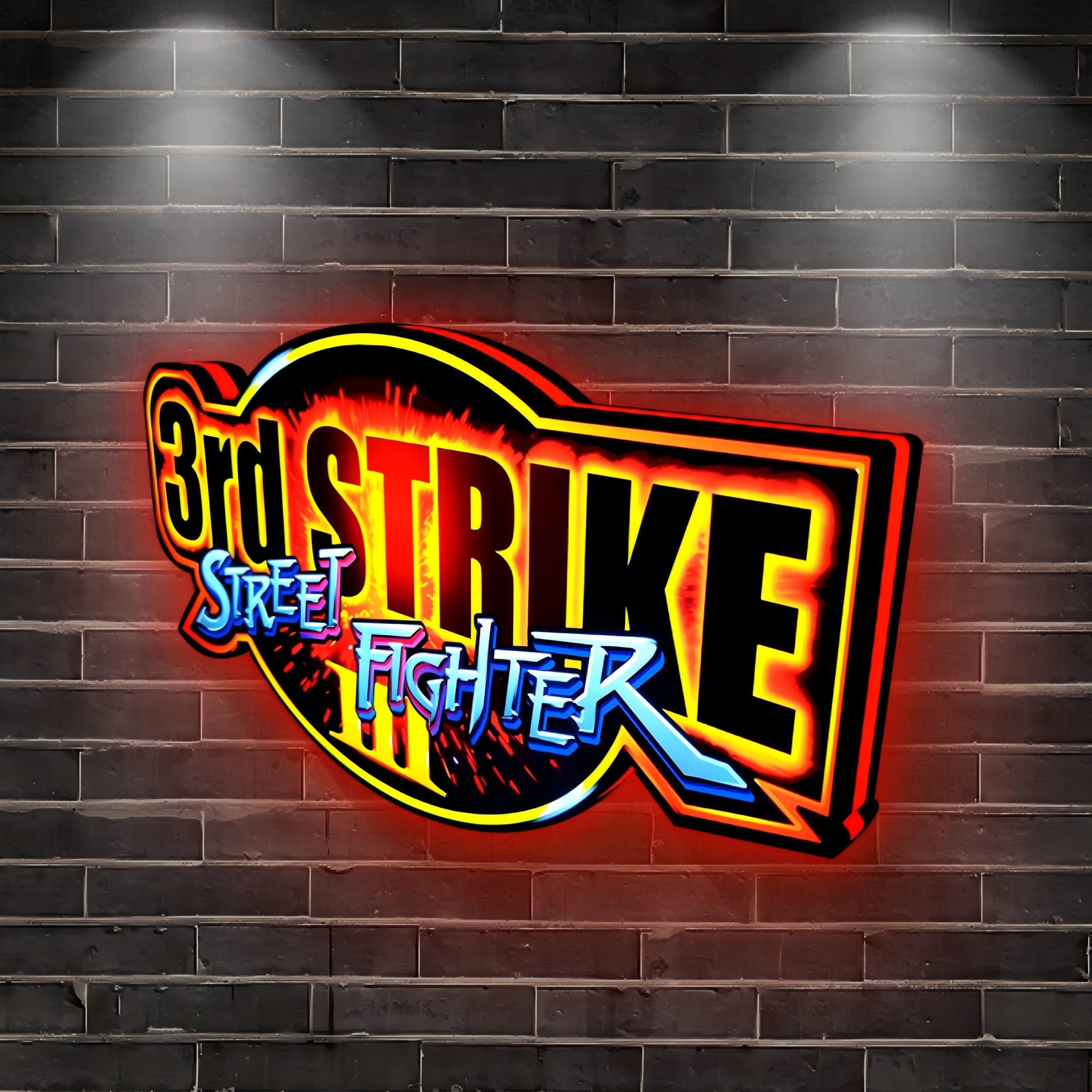 Custom LED Lightbox Street Fighter 3 Third Strike – FYLZGO Signs