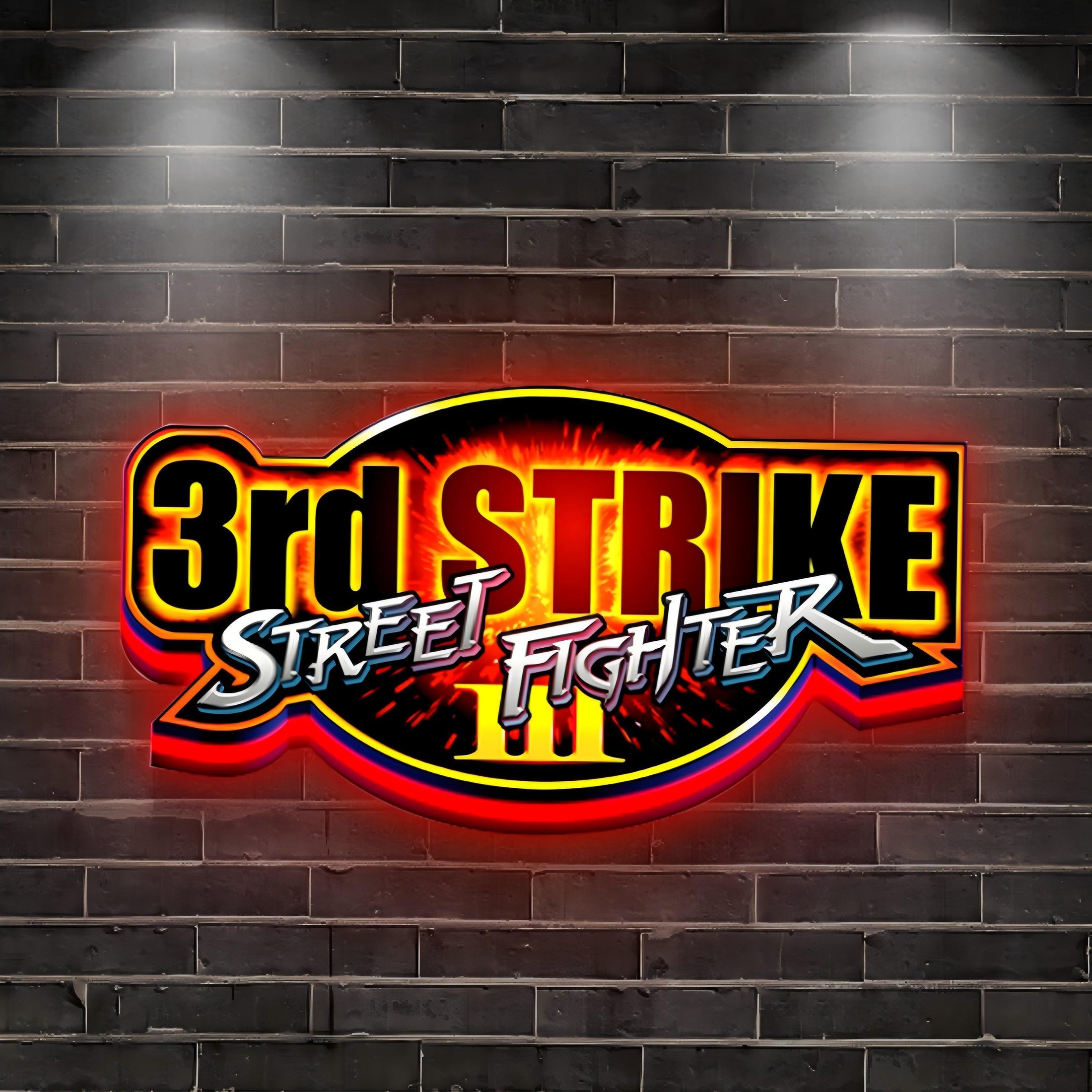 Custom LED Lightbox Street Fighter 3 Third Strike – FYLZGO